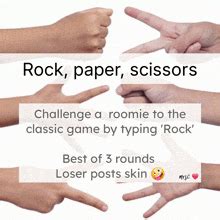 Rock Paper Scissors S Tenor