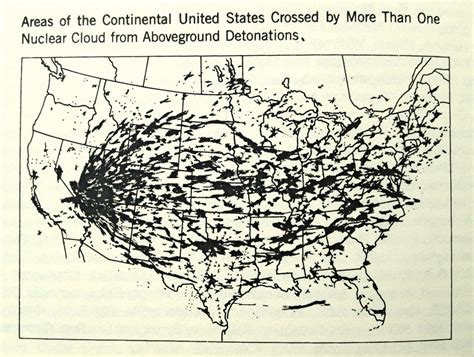 Us Nuclear Fallout Map Us Nuclear Fallout Map