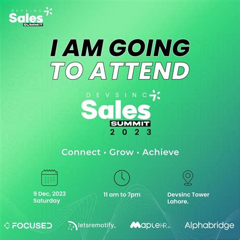 Muhammad Zain Nadeem On Linkedin Devsincsalessummit Salesstrategies