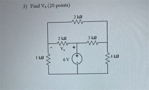 Solved Solve The Following Problem Using Nodal Analysis