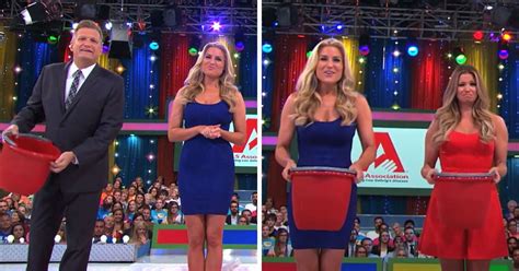Price Is Right Cast Members Drench Themselves In Ice Water For A