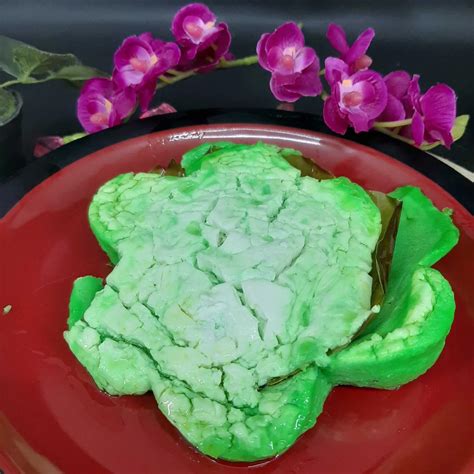 Resep Bingka Pandan Kukus Khas Banjar Jagomasakminggu9periode3 Sederhana Rumahan Di Yummy App