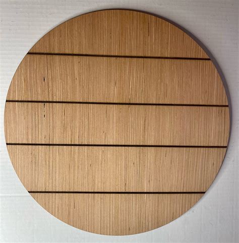 Shiplap Round Blank Wood Door Hanger Etsy