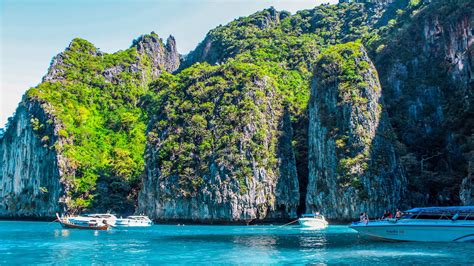 Tropical Travel Phi Phi Island Krabi Thailand 5k Preview