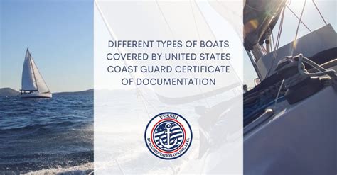 Coast Guard Certificate Of Documentation For Different Types Of Boats