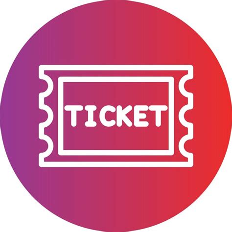 Premium Vector Ticket Icon Style