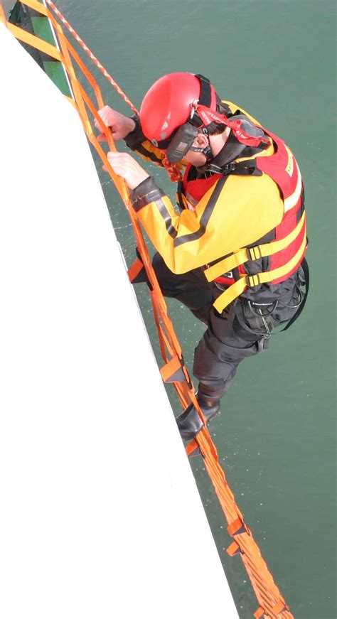 Northrock Safety Fibrelight Emergency Ladder 3m Solas Approved