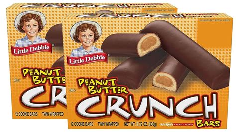 Little Debbie Peanut Butter Crunch Snack 2 Boxes