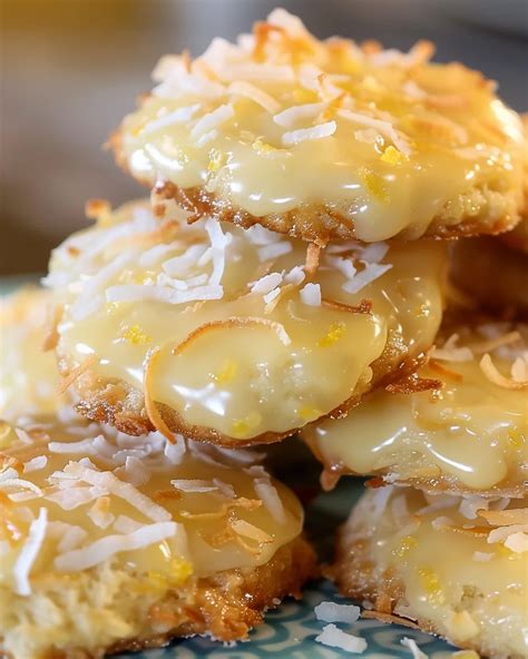 Dolly Parton Coconut Cookies With Lemon Glaze Irresistible Joy