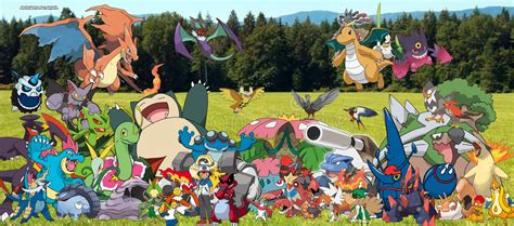 All Ash Pokemon Evolves