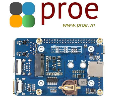 Mini Base Board Designed For Raspberry Pi Compute Module 4 Điện Tử Proe