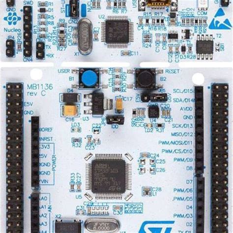Sotel De Stmicroelectronics Nucleo F401re Entwicklungsboard Nucleo F401re Stm32 F4 Series