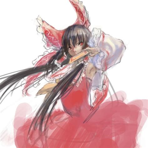 Hakurei Reimu Touhou Drawn By Masuchi Danbooru