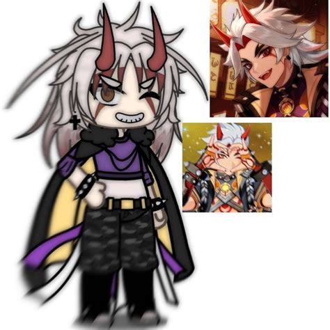 Itto In Gacha Life в 2025 г Клубные наряды Костюмы персонажей