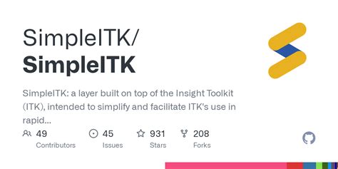 Issues · Simpleitksimpleitk · Github