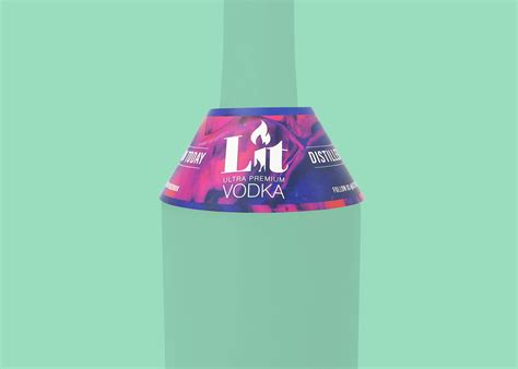 Lit Vodka Bottle Neckers