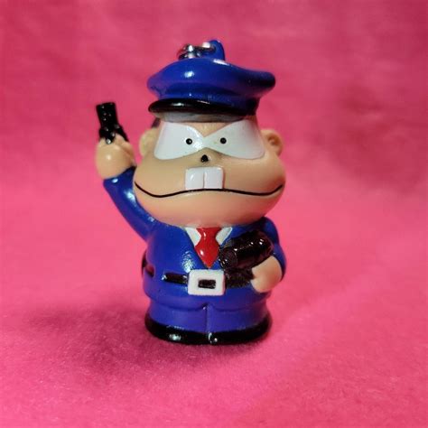 天才バカボン 本官 ホンカン フィギュア キーホルダー メルカリ