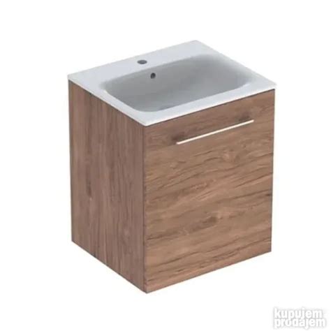 Selnova Square 550 Ormarić Sa Lavaboom 1 Vrata Američki Orah Kupujemprodajem