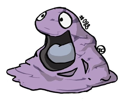 Grimer Pokemon Art Character Sprite Free Png