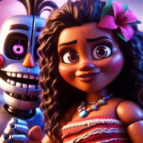 Moana Animatronic Ai Generated By Joshuaecw21985 On Deviantart