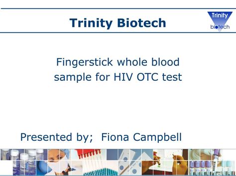 Ppt Trinity Biotech Powerpoint Presentation Free Download Id1310297