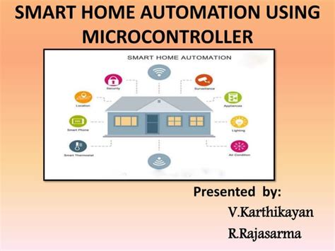 Smart Home Automation Using Microcontroller Pptx