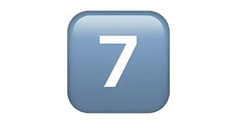 7️⃣ Keycap 7 Emoji 21 Emoji 6 7 Emoji Number Two Emoji
