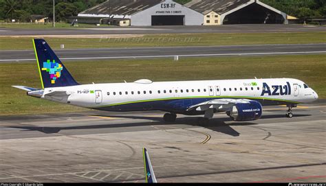 Ps Aep Azul Embraer E195 E2 Erj 190 400 Std Photo By Eduardo Sales Id 1508876