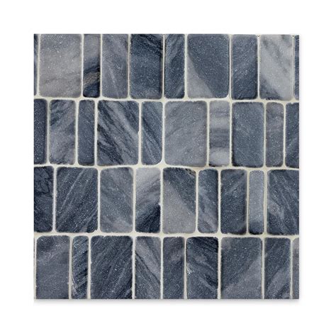 Ann Sacks Pala Rectangle Stone Mosaic Tile Unbuilt