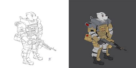 Support Gunner — Weasyl