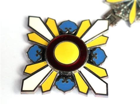 6th Class Order Of The Rising Sun And 6th Class Order Of The Auspicious Clouds Awarded