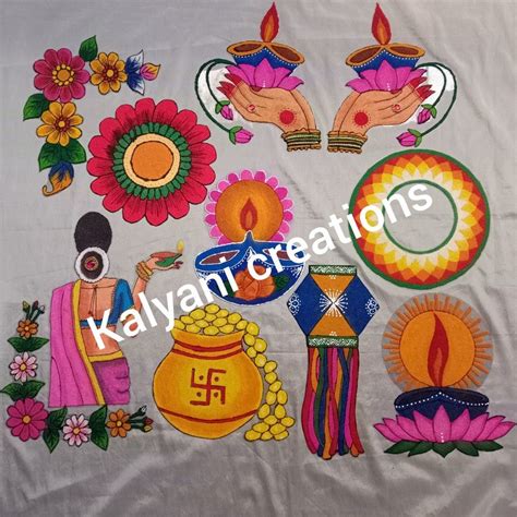 Discover 10 Patch Rangoli And Acrylic Rangoli Ideas Ready Rangoli Designs Rangoli Patches