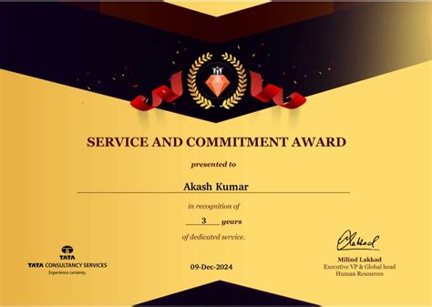 Akash Agarwal On Linkedin Today I Have Completed 3 Years At Tcs Its