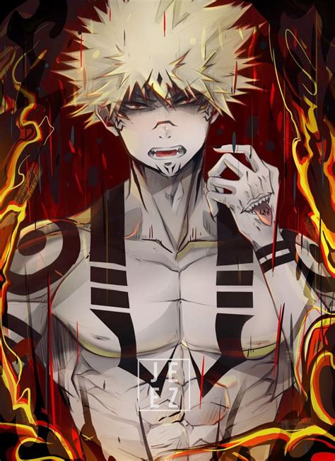 Save Follow Bakugou Katsuki X Ryomen Sukuna My Hero Academia X Jujutsu Kaisen Anime