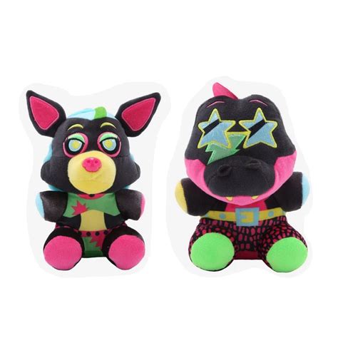 Fnaf Blacklight Security Breach Roxanne Wolf Five Nights At Freddys