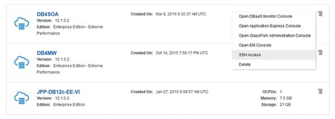 oracle cloud solutions news ssh access