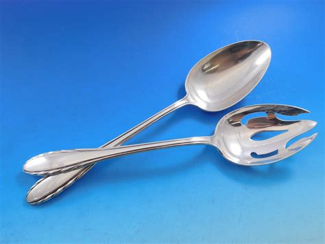 Lyric By Gorham Sterling Silver Flatware Set For 12 Service 79 Pcs