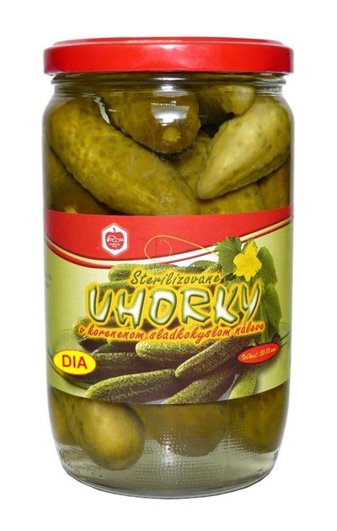 Frucona Uhorky Dia 5 8 Cm 660 G Uhorky Konzervovaná Zelenina