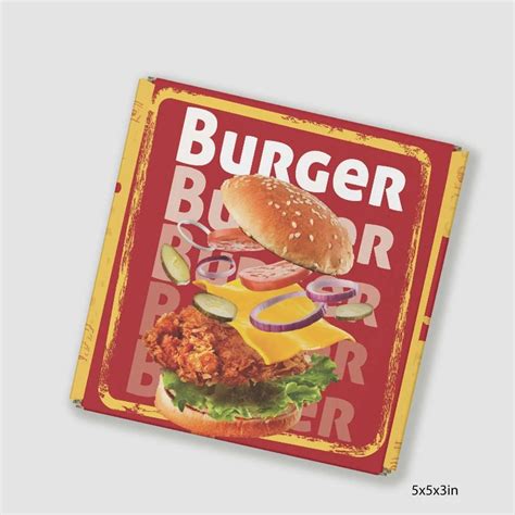 Cardboard Burger Packaging Box At ₹ 650piece In Sivakasi Id