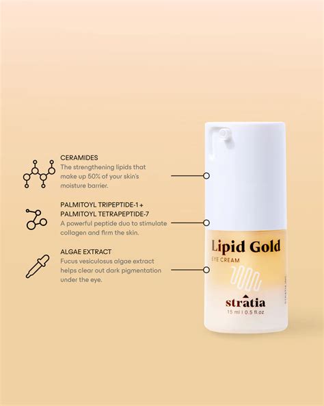 Stratia Lipid Gold Eye Cream