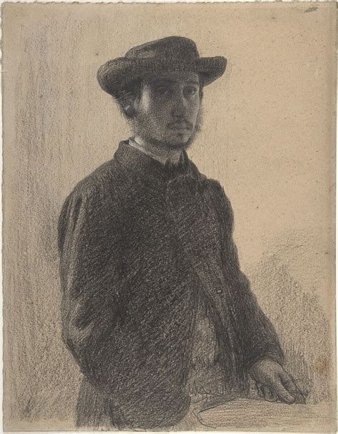 Edgar Degas Self Portrait