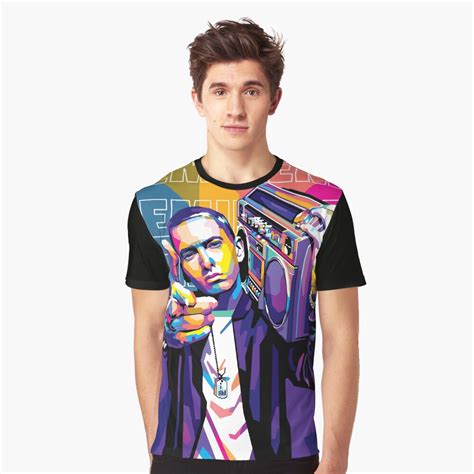 Eminem In Wpap Style Colorful Poster For Sale By Xezyy Redbubble
