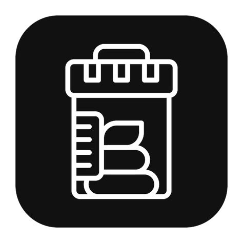 Premium Vector Stool Test Vector Illustration