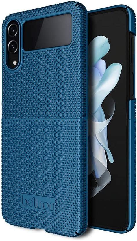 Beltron Case For Galaxy Z Flip 4 5g Slim Tough Protective Hard Shell Grip Cover Designed For