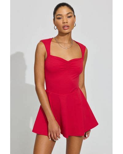 Red Garage Dresses For Women Lyst