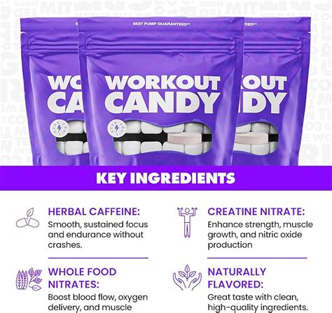 Pre Workout Candy Chewable Pre Workout Gains In Bulk
