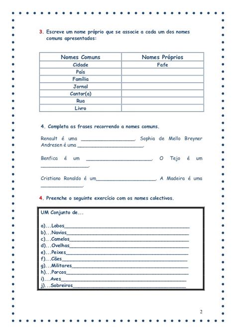 Exemplos De Nomes Proprios Para Criancas