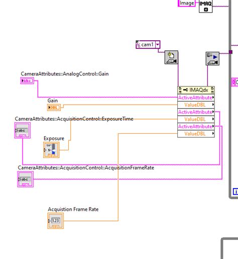 Solved Error While Setting Camera Attributes Gain Exposure Etc In
