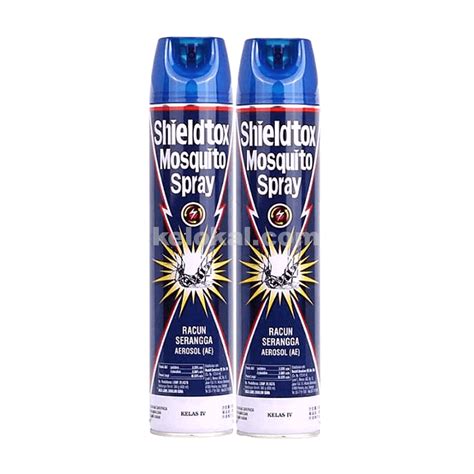 Shieldtox Mosquito Repellent Aerosol 800ml X 2