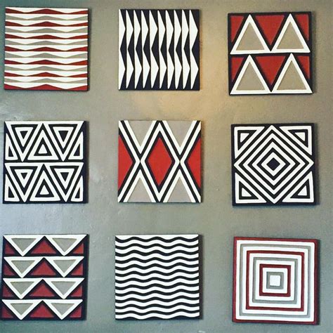 Stunning Imigongo Designs Showcasing Traditional Geography